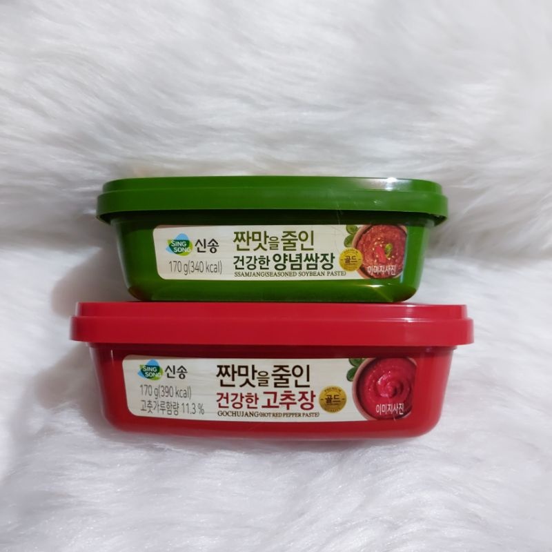 SINGSONG SAMJANG and GOCHUJANG PASTE 170g | Shopee Malaysia