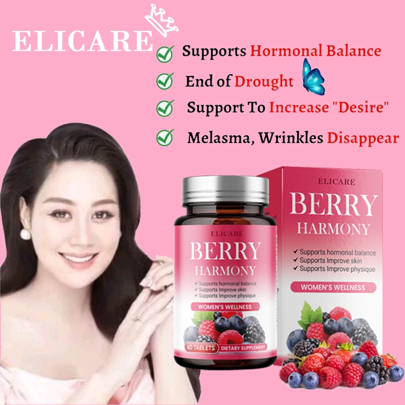 ELICARE-ORIGINAL BERRY HARMONY - HORMONAL BALANCE-WOMENS WELLNESS ...