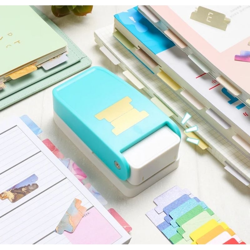 Tab Punch/ Index Label DIY bookmark organizer | Shopee Malaysia