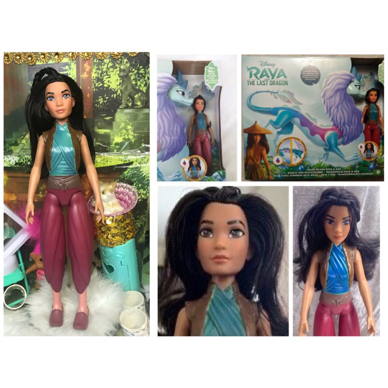 2021 disney-hasbro raya and the last dragon color splash action figure ...
