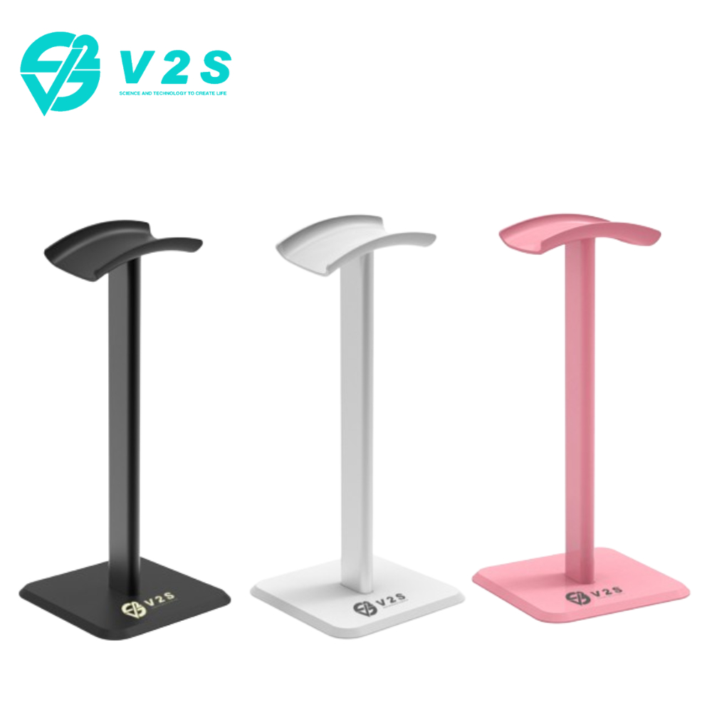 V2S ZJ-13 Universal Gaming Headset Stand Rack Headphone Stand Headphone ...