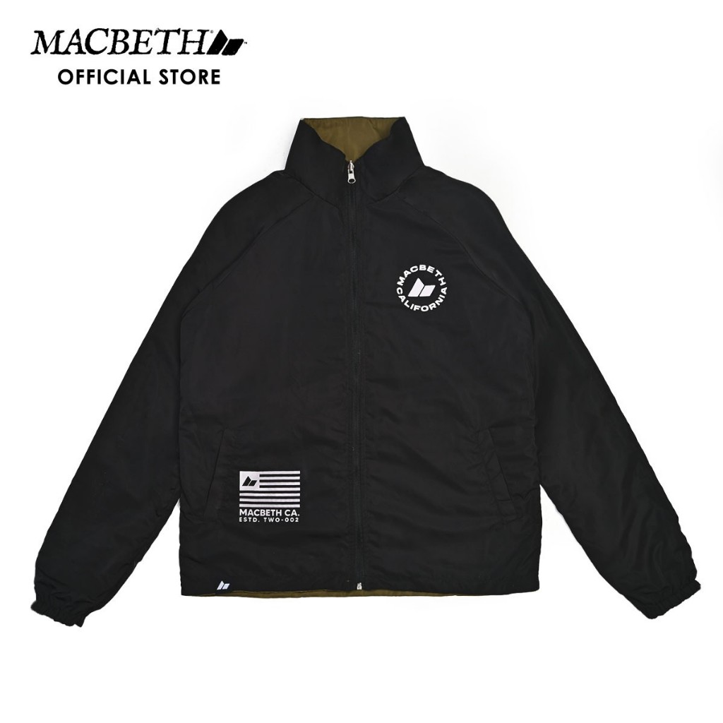 Macbeth Men's Reversible Windbreaker Jacket " Revive " | Shopee Malaysia