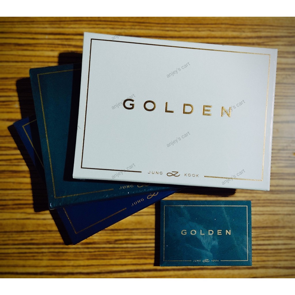BTS Jungkook Golden Solo Album Unsealed (see description for inclusions ...