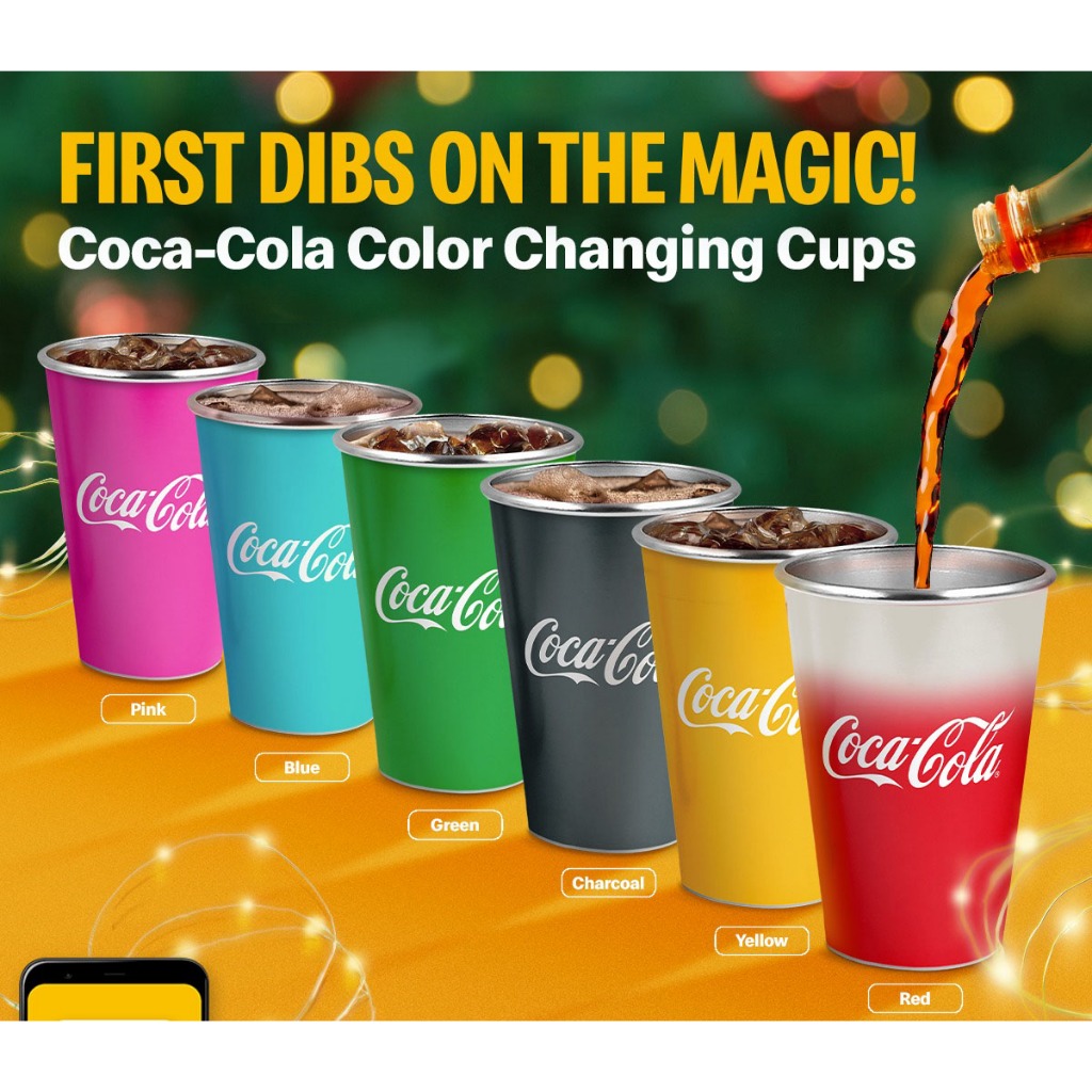 Mcdonalds X Coca-Cola Changing Cups | Shopee Malaysia