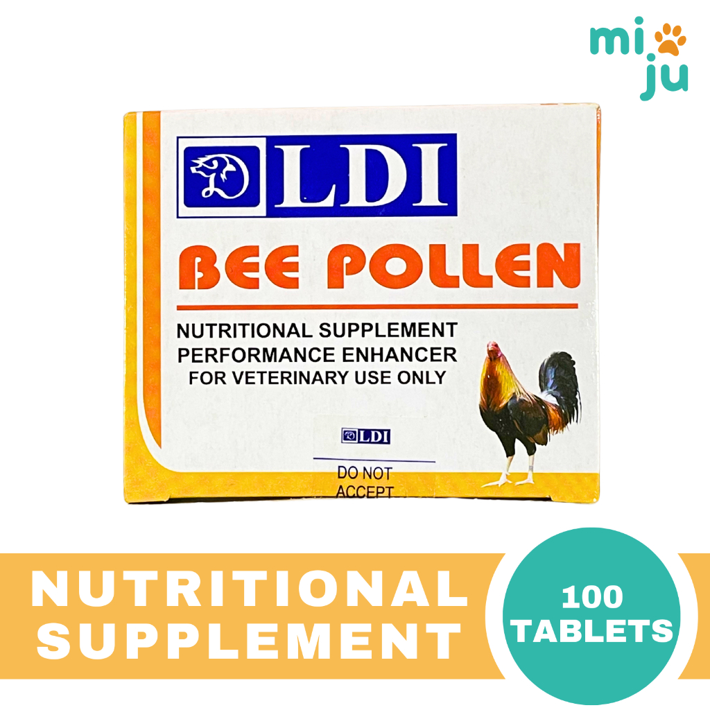 Bee Pollen LDI Nutritional Supplement (100 Tablets / 1 Box) | Shopee ...
