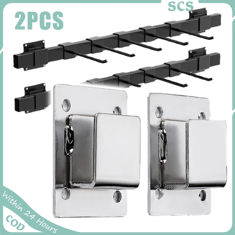 2pcs Square Pipe Clamp Square Pipe Support Bracket,fit 1.5*3cm Square ...