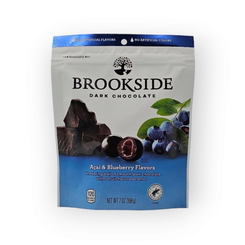 (Canada) Brookside Dark Chocolate. Acai & Blueberry Flavors. 198 grams ...