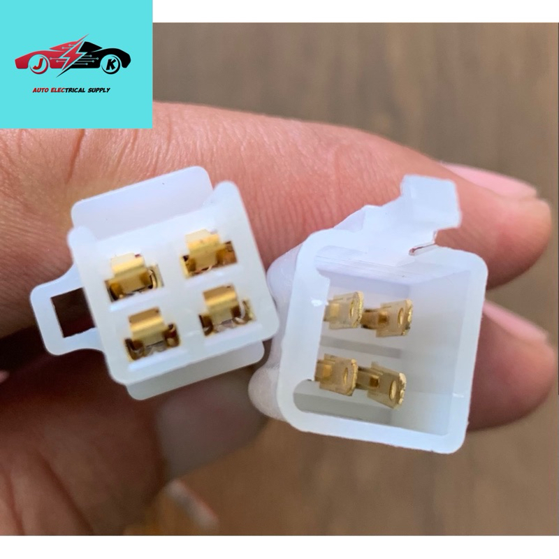 4 TERMINAL 4 PIN CDI SOCKET SET for Motorcycle with Japan wire high ...