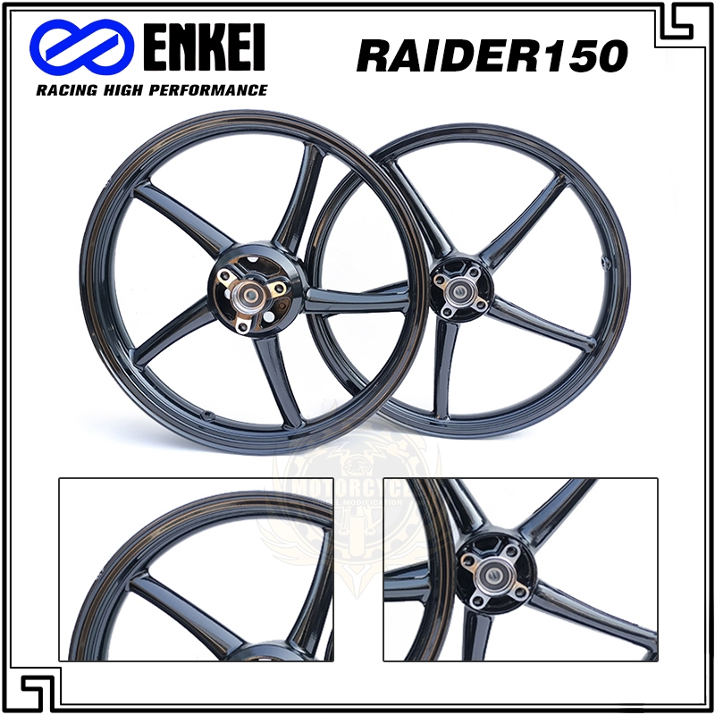 522 ENKEI Mags Suzuki Raider 150 Carb / Raider 150 FI Front Disc 4 ...