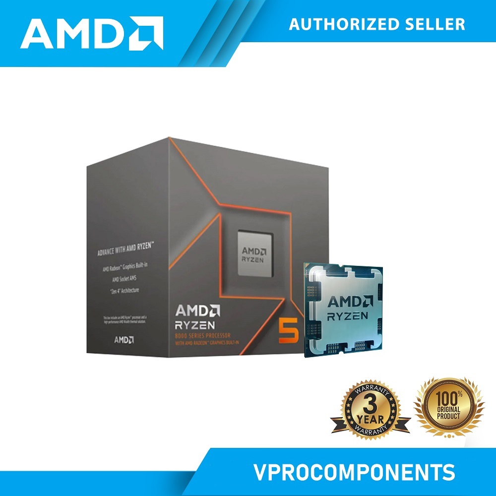 AMD RyzenTM 5 8500G Processor Socket AM5 6-Core 12-Threads | Shopee ...