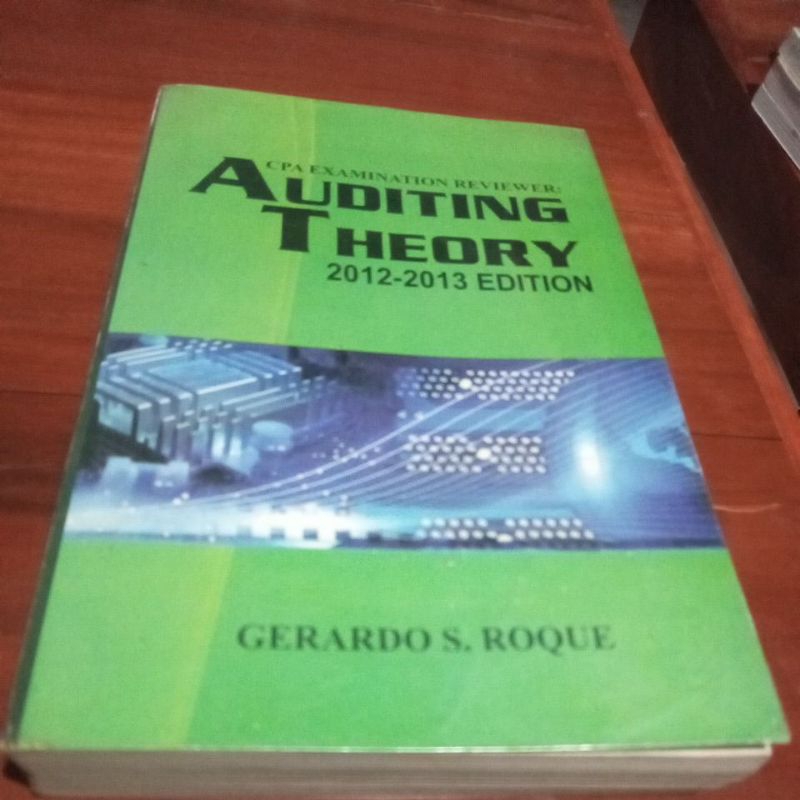 CPA Examination Reviewer Auditing Theory 2012-2013 Edition by Gerardo S ...