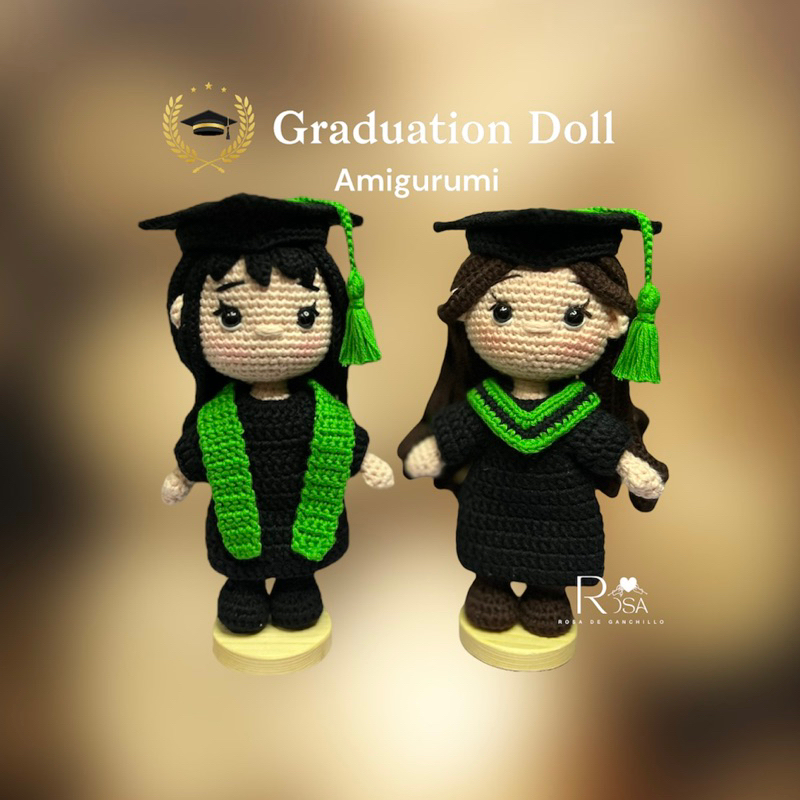 Graduation Doll Amigurumi | Shopee Malaysia