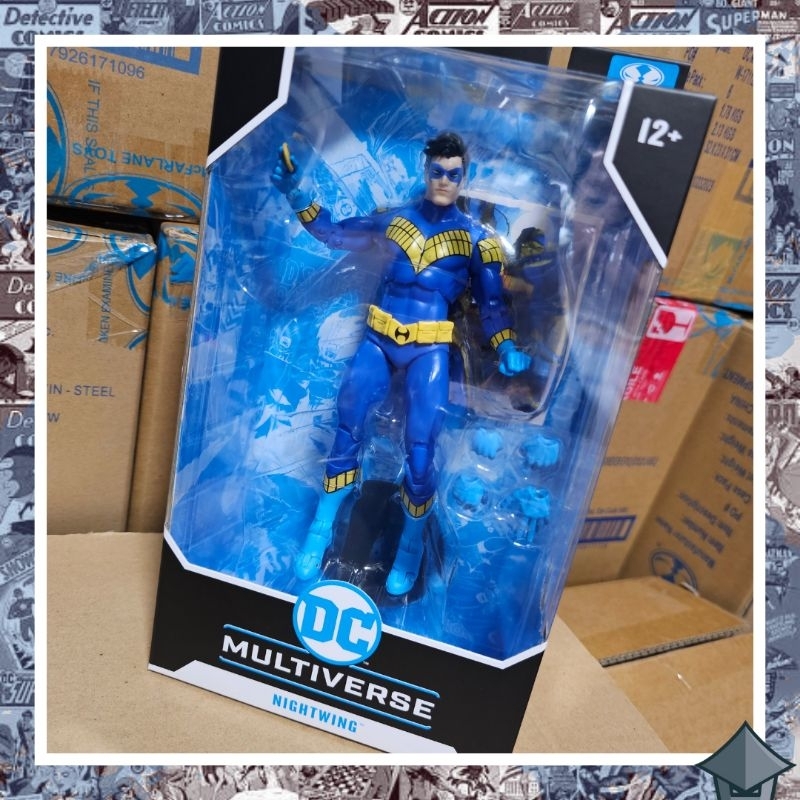 Nightwing (Knightfall) McFarlane Toys DC Multiverse 7IN Action Figure ...