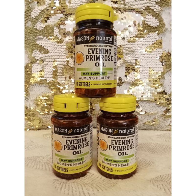 ! Mason natural evening primrose oil (60 softgels) EXP jan 2025 ...
