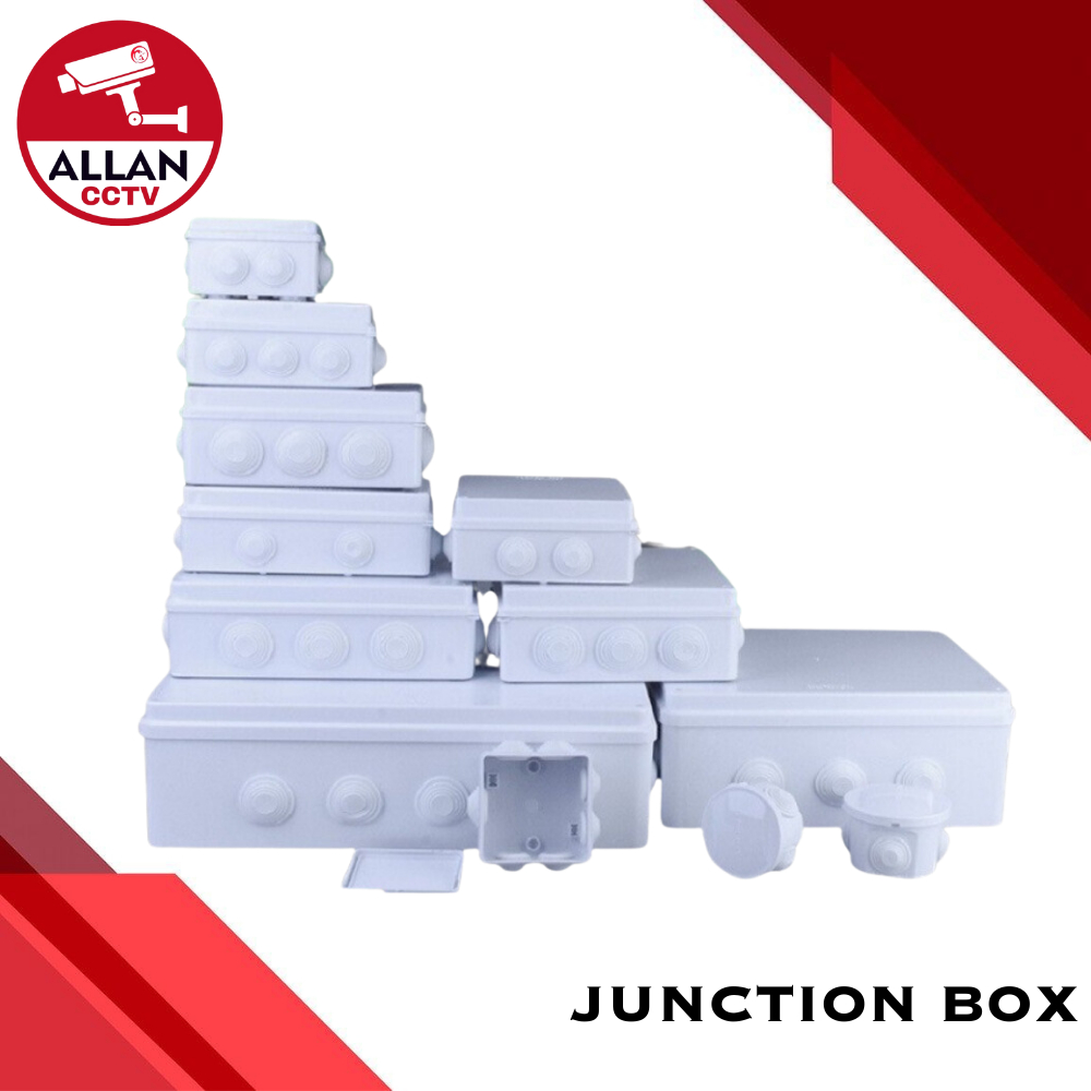 Allan CCTV JUNCTION BOX IP65 Waterproof Outdoor Electrical CCTV ...