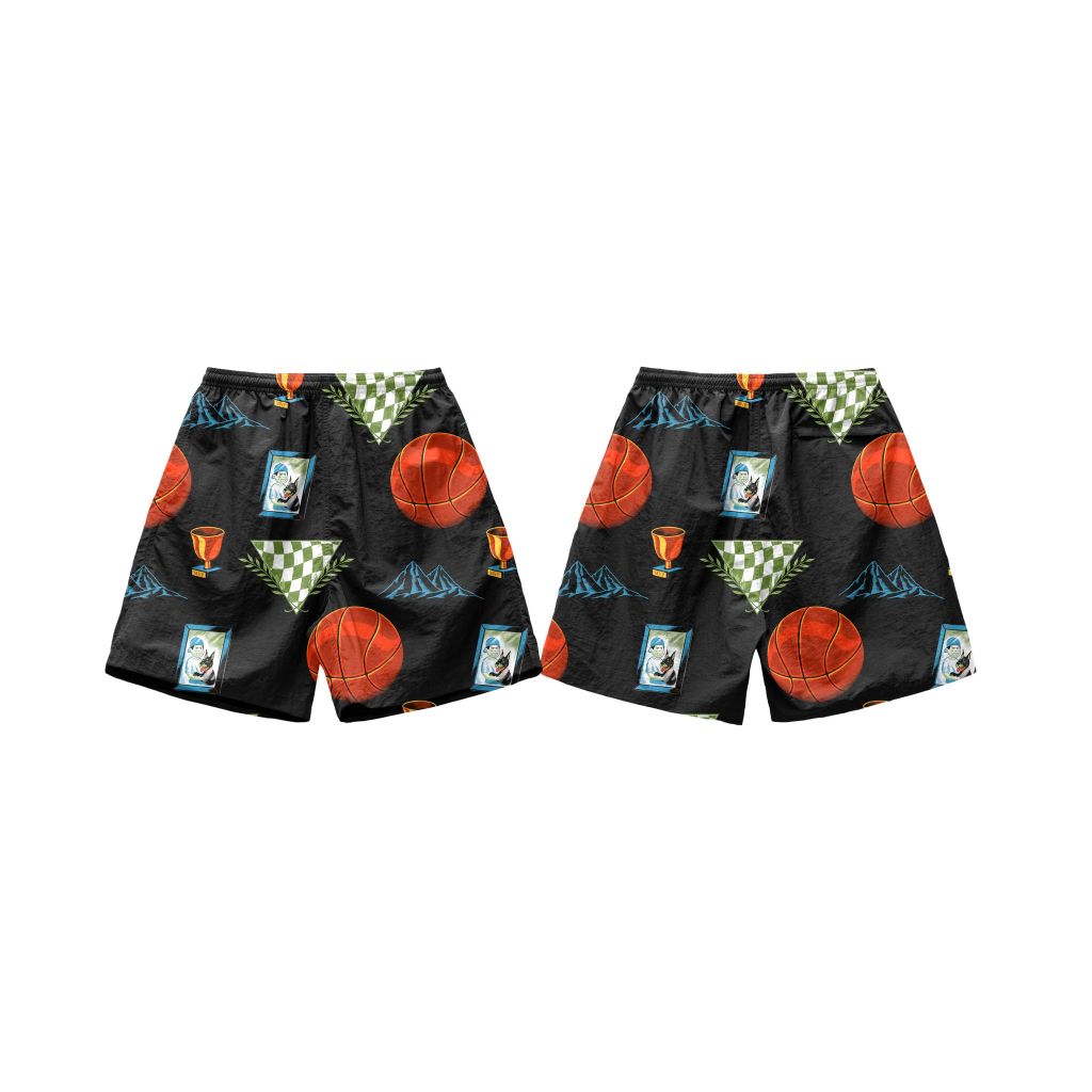 ALL LOCAL BRAND - Mstr X Undrafted Collab 2024 "PEAK" Mesh Short (Black ...