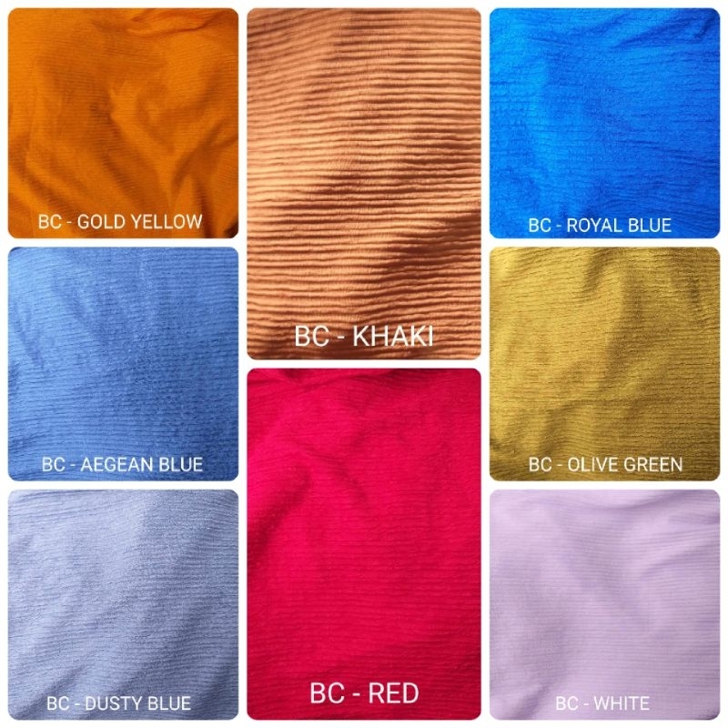 Bark crepe fabric sold perkilo | Shopee Malaysia