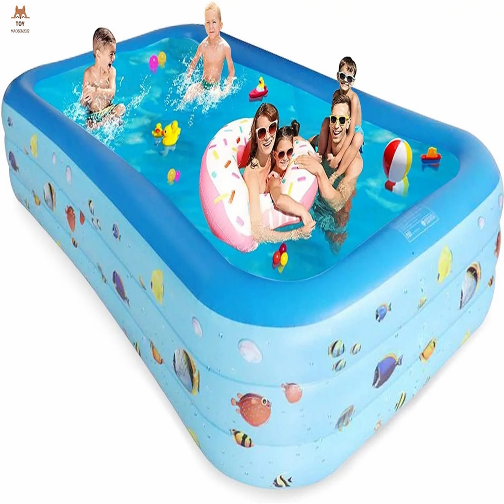 Thickening Inflatable Swimming Pool Kids Swimming Pool Baby Swimming ...