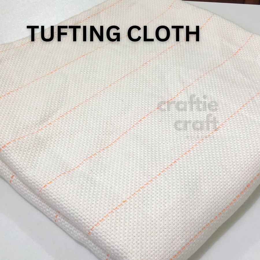 [1m x 1m] Monks Tufting Cloth for rug making DIY rugs | Shopee Malaysia