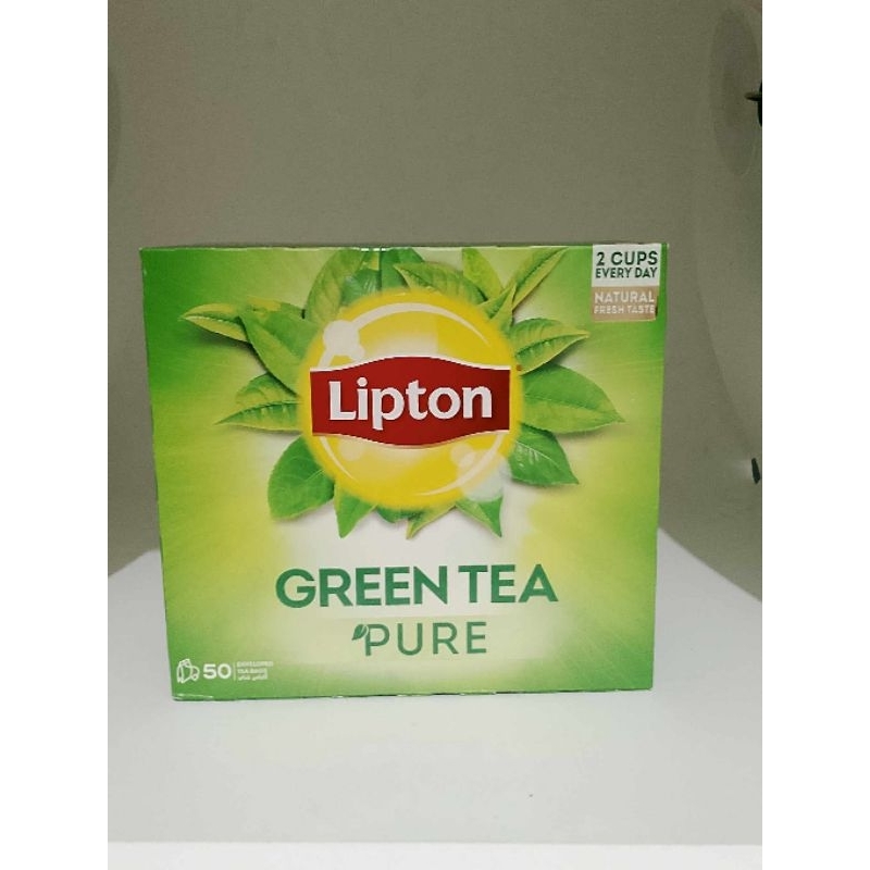 Lipton Green Tea Pure 50 enveloped tea bags | Shopee Malaysia