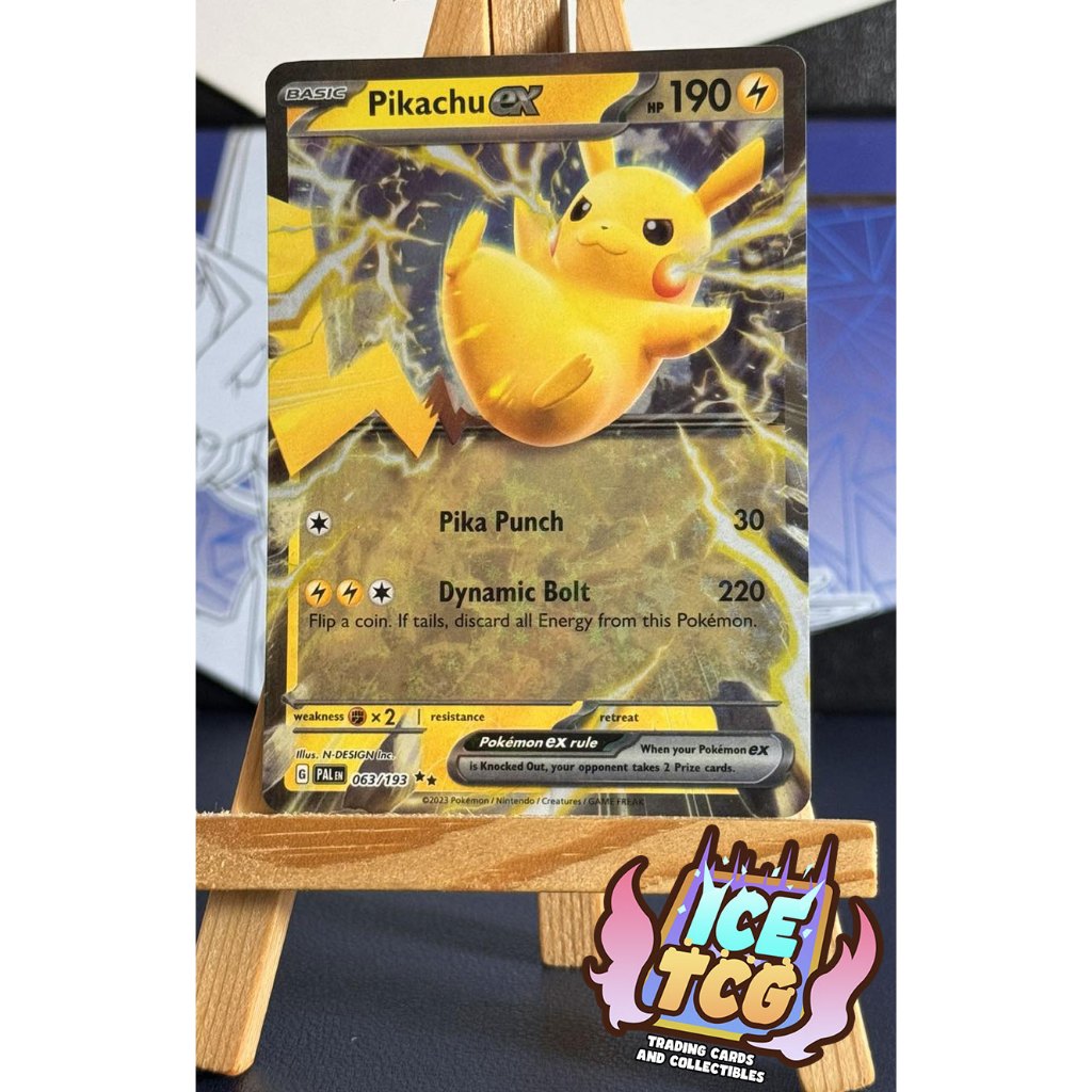 Pikachu ex - 063/193 - Ultra (PAL) | Shopee Malaysia
