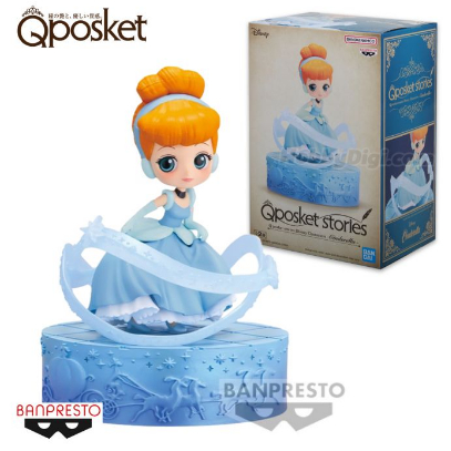 Banpresto 4983164197211 Q Posket Stories Cinderella Ver. A Figure ...