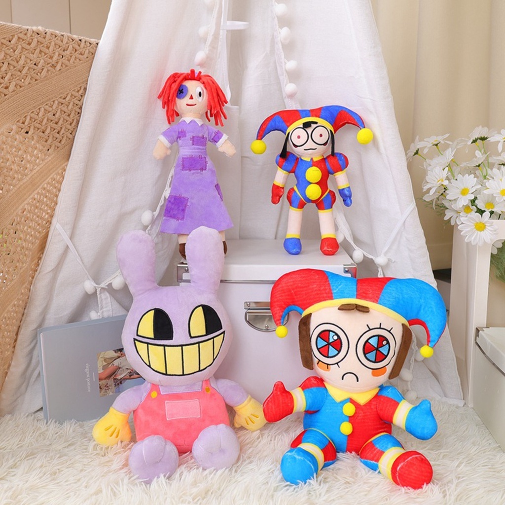 The Amazing Digital Circus Pomni Jax Plush Cartoon Plushie Toys Theater ...
