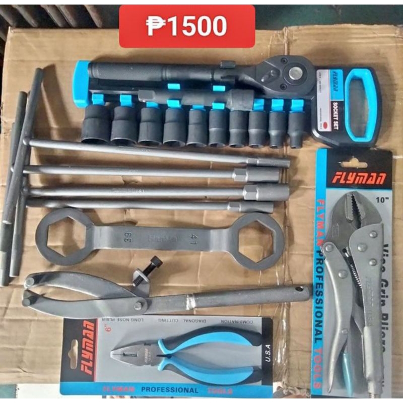 flyman package cvt tools pang gilid mc(1,500 lahat ) | Shopee Malaysia
