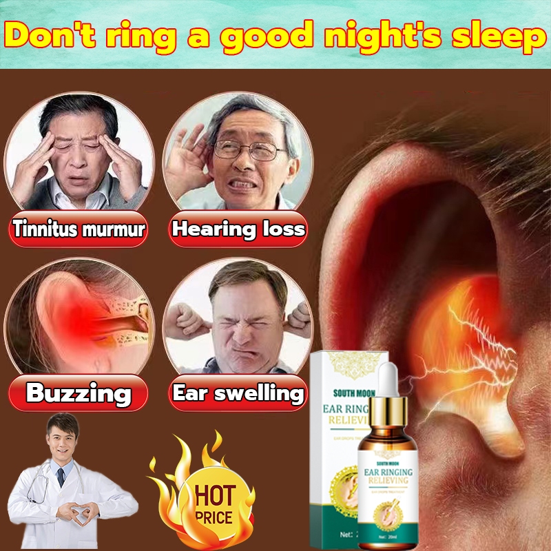 Ear Ringing Relieving Ear Drops Tinnitus Deafness Ear Swelling ...