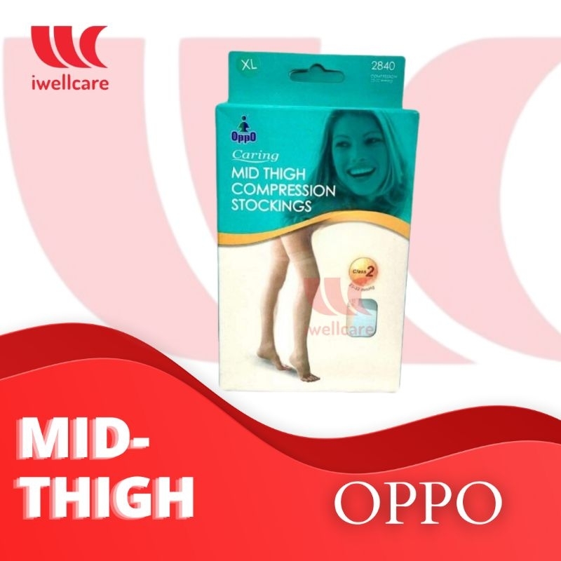 Mid Thigh Compression Stockings (OPPO) | Shopee Malaysia
