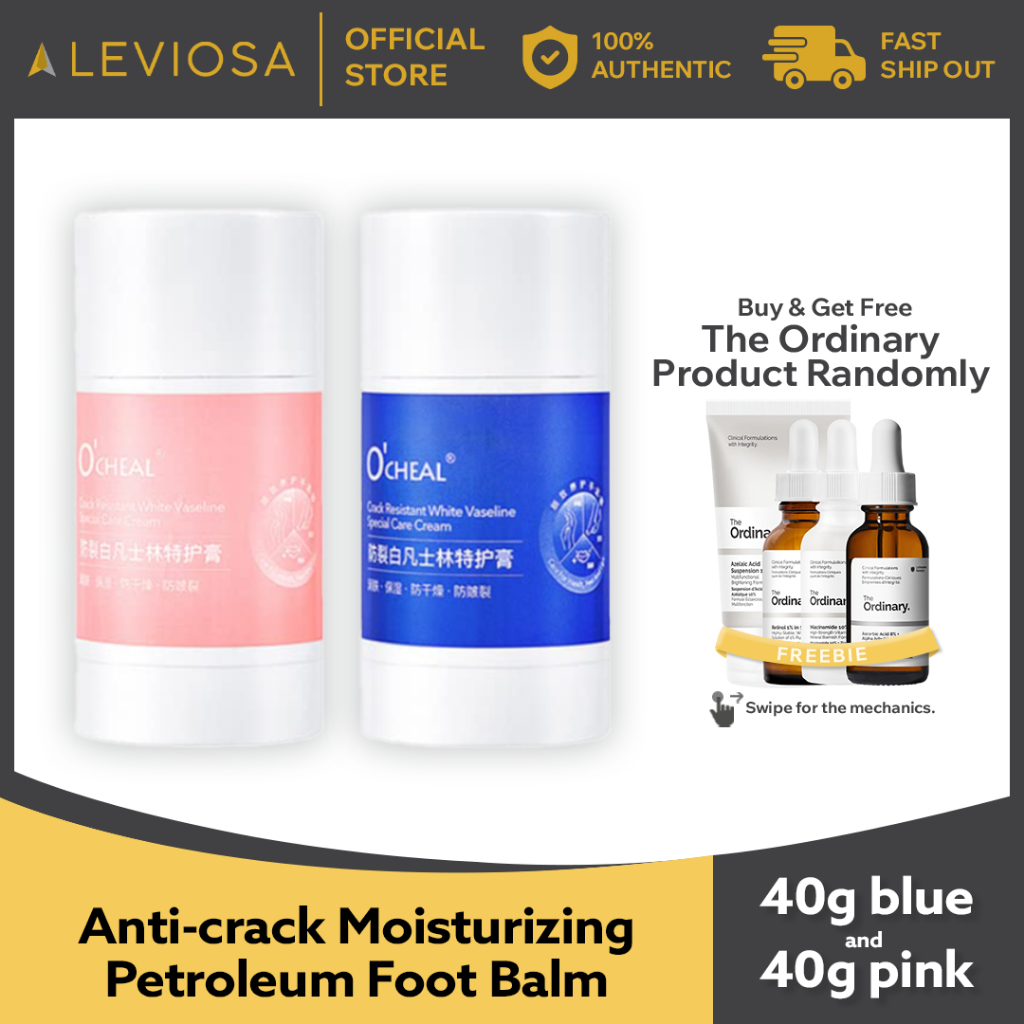 O'CHEAL Anti-crack Moisturizing Petroleum Foot Balm 40g | Shopee Malaysia