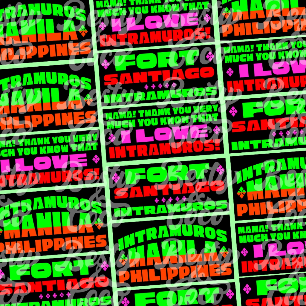 Besty&Coco Intramuros Manila Fort Santiago Jeepney Signage Philippine ...