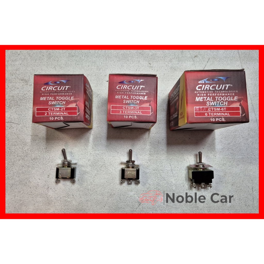 Metal Toggle Switch 2 Terminals, 3 Terminals, 6 Terminals | Shopee Malaysia