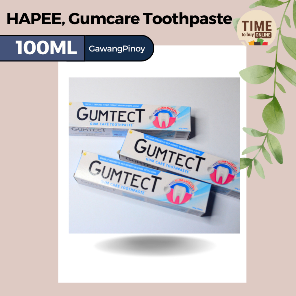 HAPEE, Gumtect Toothpaste 100ML (Blue) | Shopee Malaysia