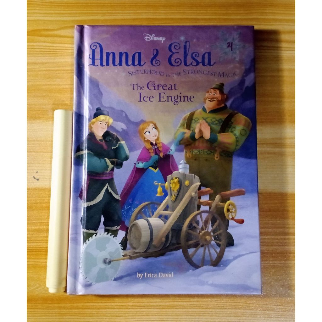 (Pre-Loved) Anna & Elsa :The Great Ice Engine by Erica David (HC ...