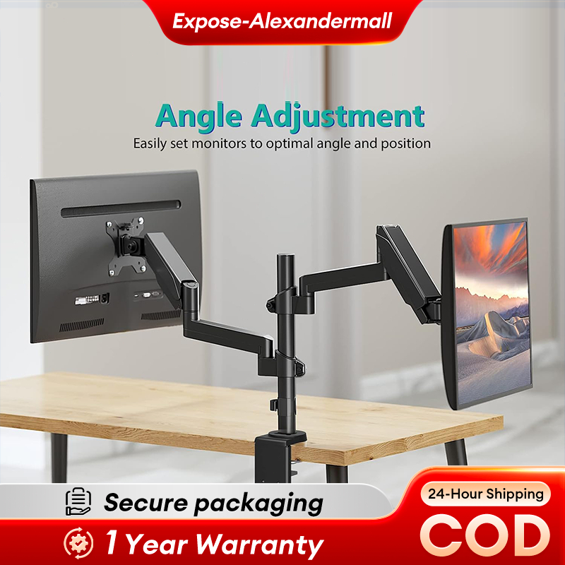 EXPOSE Dual Monitor Stand, 13-32 Inch Adjustable Spring Monitor ...