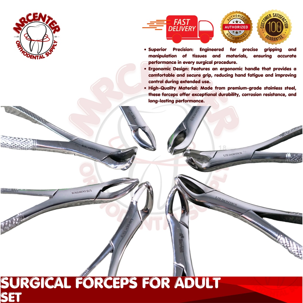 Precision and Comfort: Dental Extraction Forceps for Adults and ...