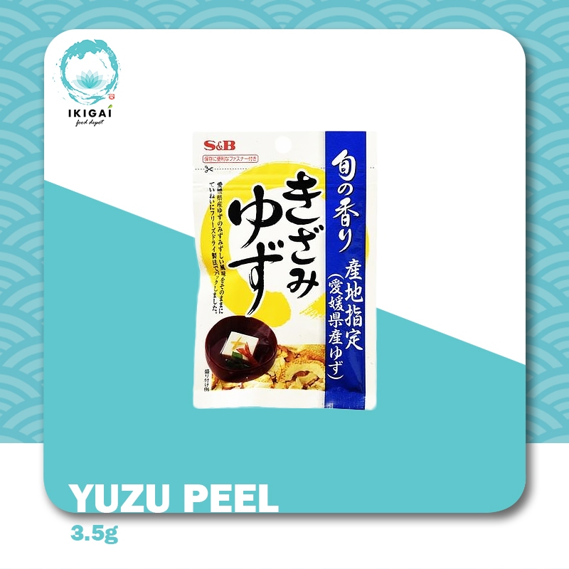 S&B Kizami Yuzu (Dried Yuzu Peel) 3.5G | Shopee Malaysia