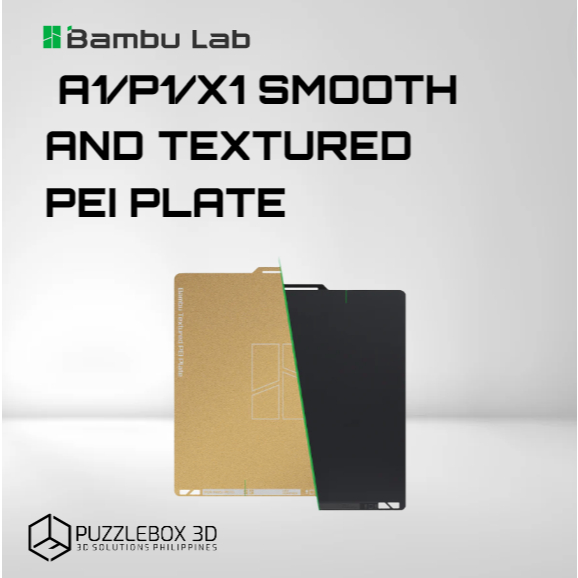 Bambu Lab A1/P1/X1 Smooth and Textured PEI Plate FAP011 Bambulab 3d printers | Shopee Malaysia