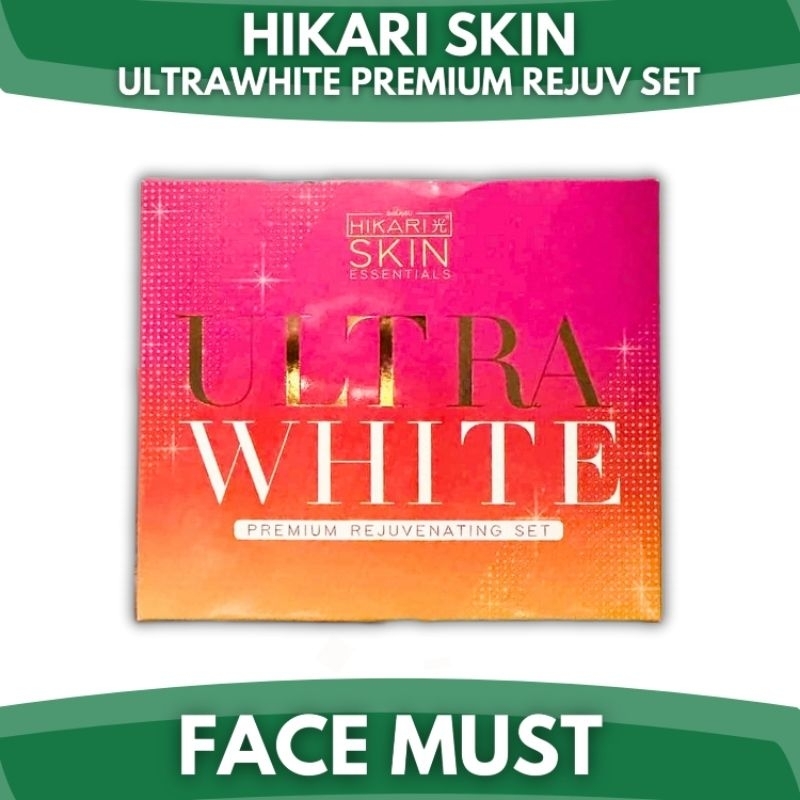 ULTRA WHITE Premium Rejuvenating Set by: HIKARI SKIN ESSENTIALS ...