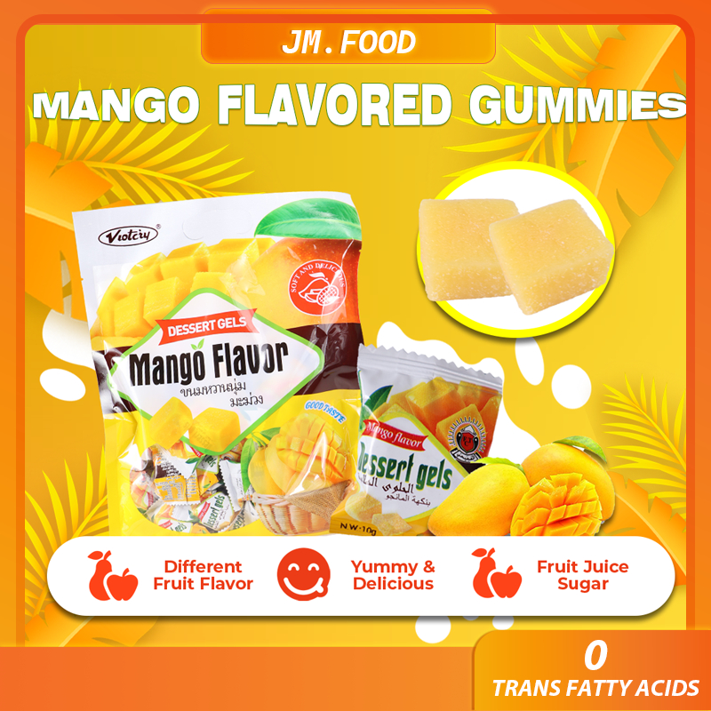 JM Dessert Gels Delicious and Yummy Mango Flavor Jelly cubes | Shopee ...