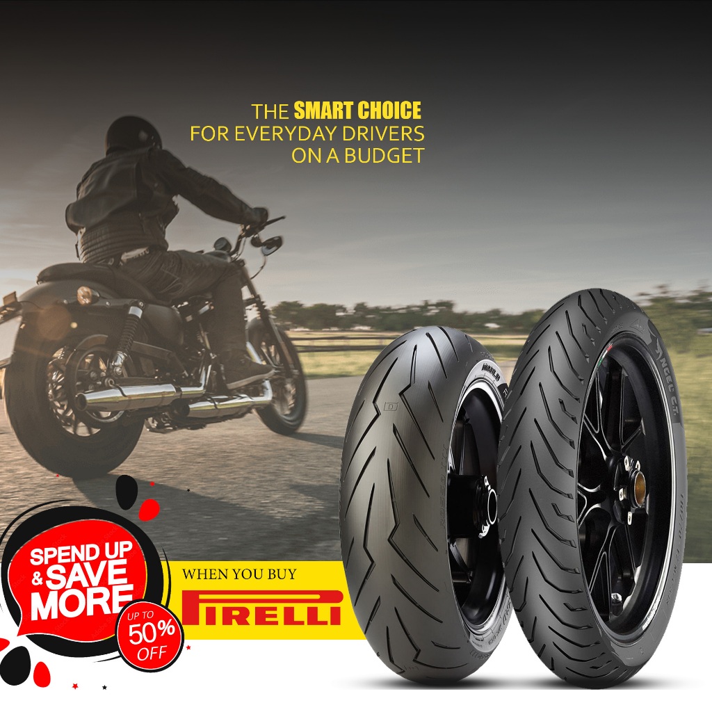 FOR PIRELLI TIRES ( DIABLO ROSSO SPORT. ANGEL CITY, ANGEL SCOOTER ...