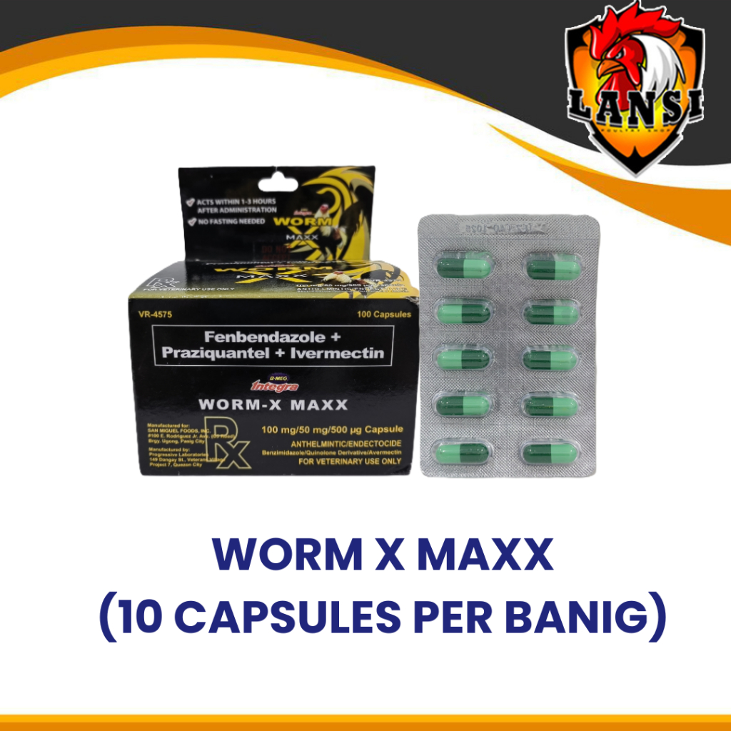 WORM X MAXX 10 CAPSULES - BANIG | Shopee Malaysia