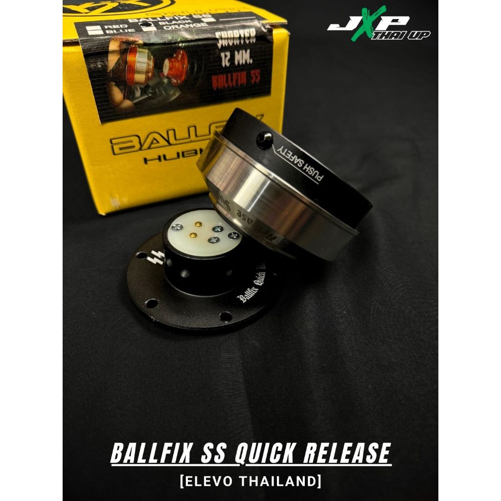 Elevo Black Ballfix SS Steering Wheel Quick Release Made in | Shopee ...