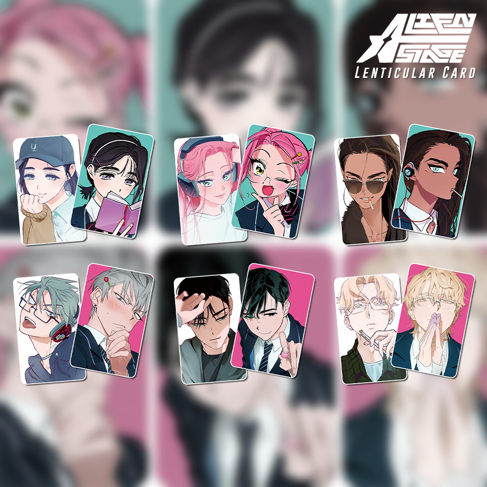 Alien Stage Lenticular Photocards (Sua, Mizi, Hyuna, Luka, Ivan, Till ...