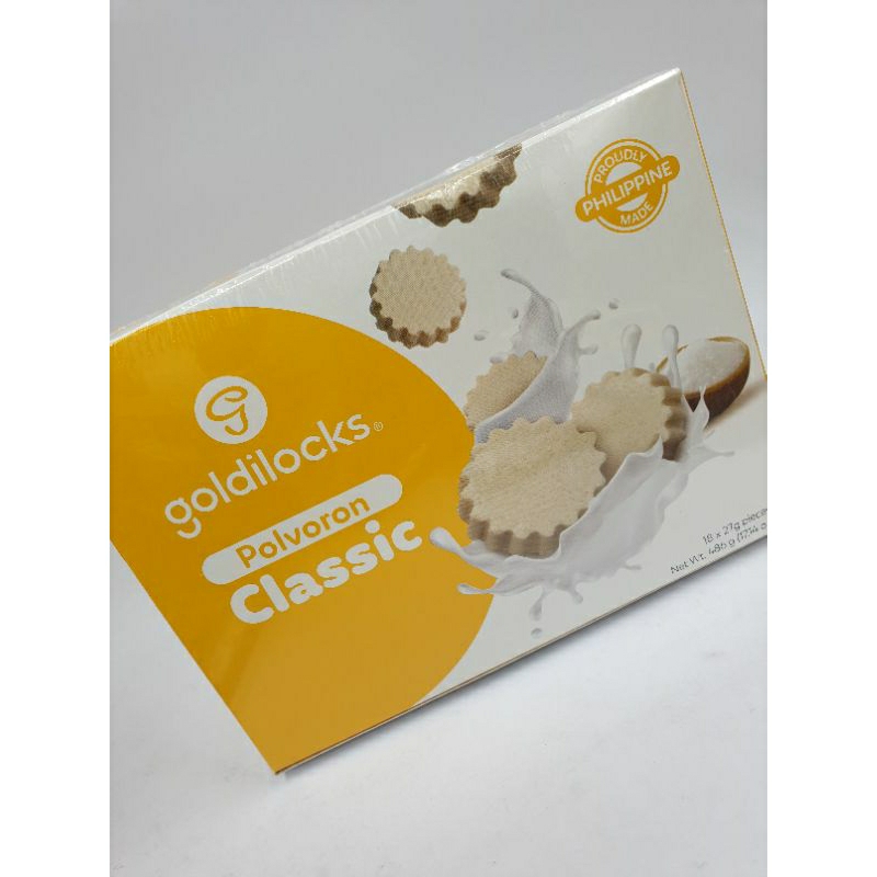 GOLDILOCKS Classic/ Special Box Polvoron Box ( 18 pcs. 486g ) | Shopee Malaysia