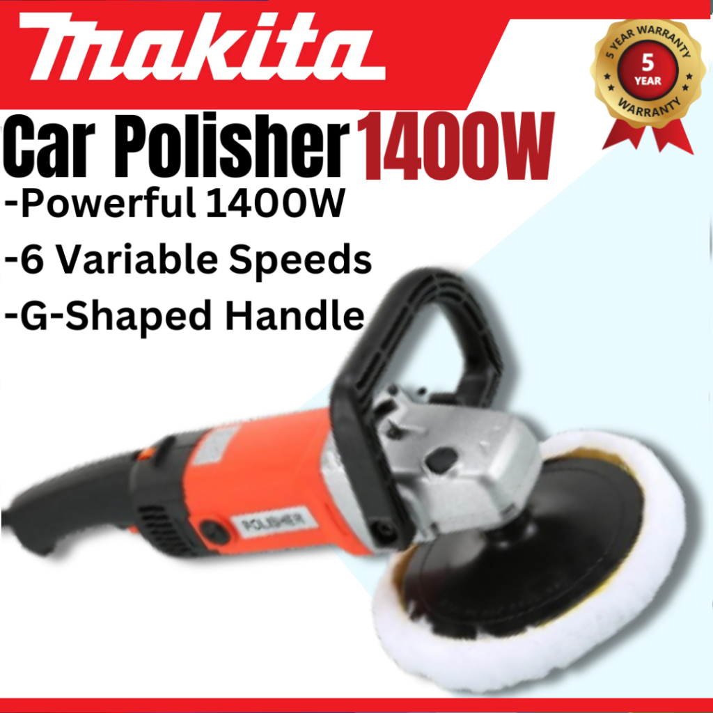 Car Polisher 1400W Buffing Machine Auto Polishing Machine Heavy Duty ...
