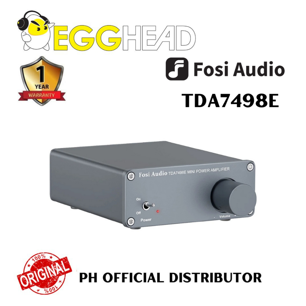 Fosi Audio TDA7498E 2 Channel Stereo Audio Amplifier Receiver Mini Hi-Fi Class D | Shopee Malaysia