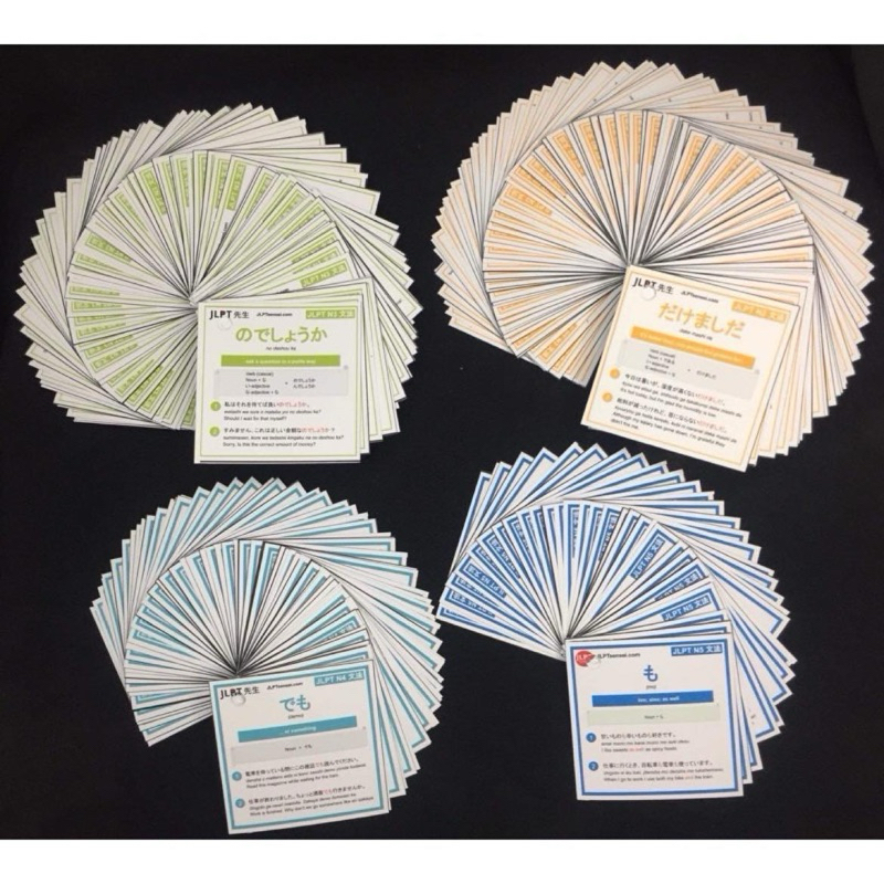 JAPANESE PATTERN and Kanji FLASHCARD N5 N4 N3 N2 | Shopee Malaysia