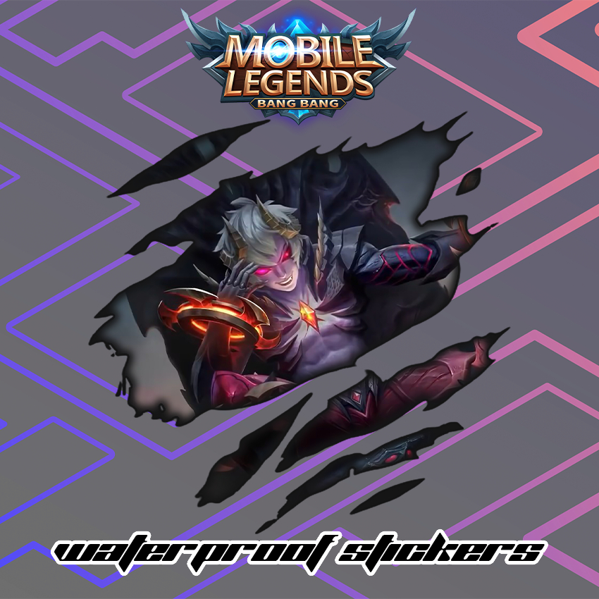 DYRROTH - MOBILE LEGENDS 】SCRATCH WATERPROOF VINYL STICKER SET 1 | SOLD ...